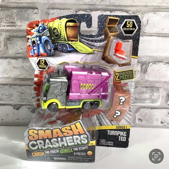 Toys | Just Play Smash Crashers Series 1 Crash The Truck Unbox The ...